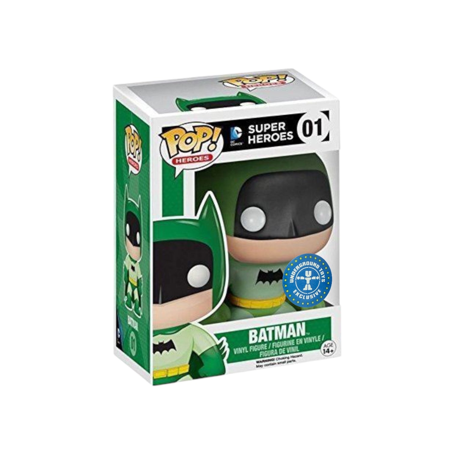 Batman (Green) | Funko Pop | DC Super Heroes | Heroes | Underground ...