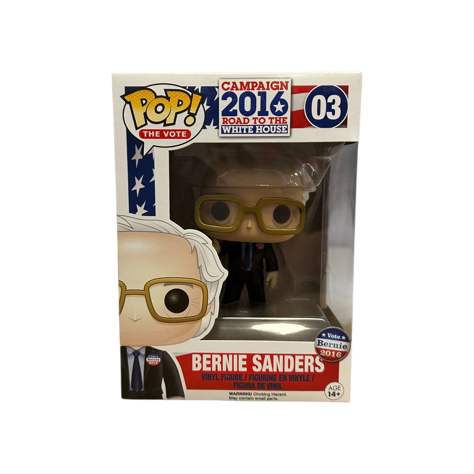Bernie Sanders | Funko Pop | Campaign 2016 Road to the White House ...