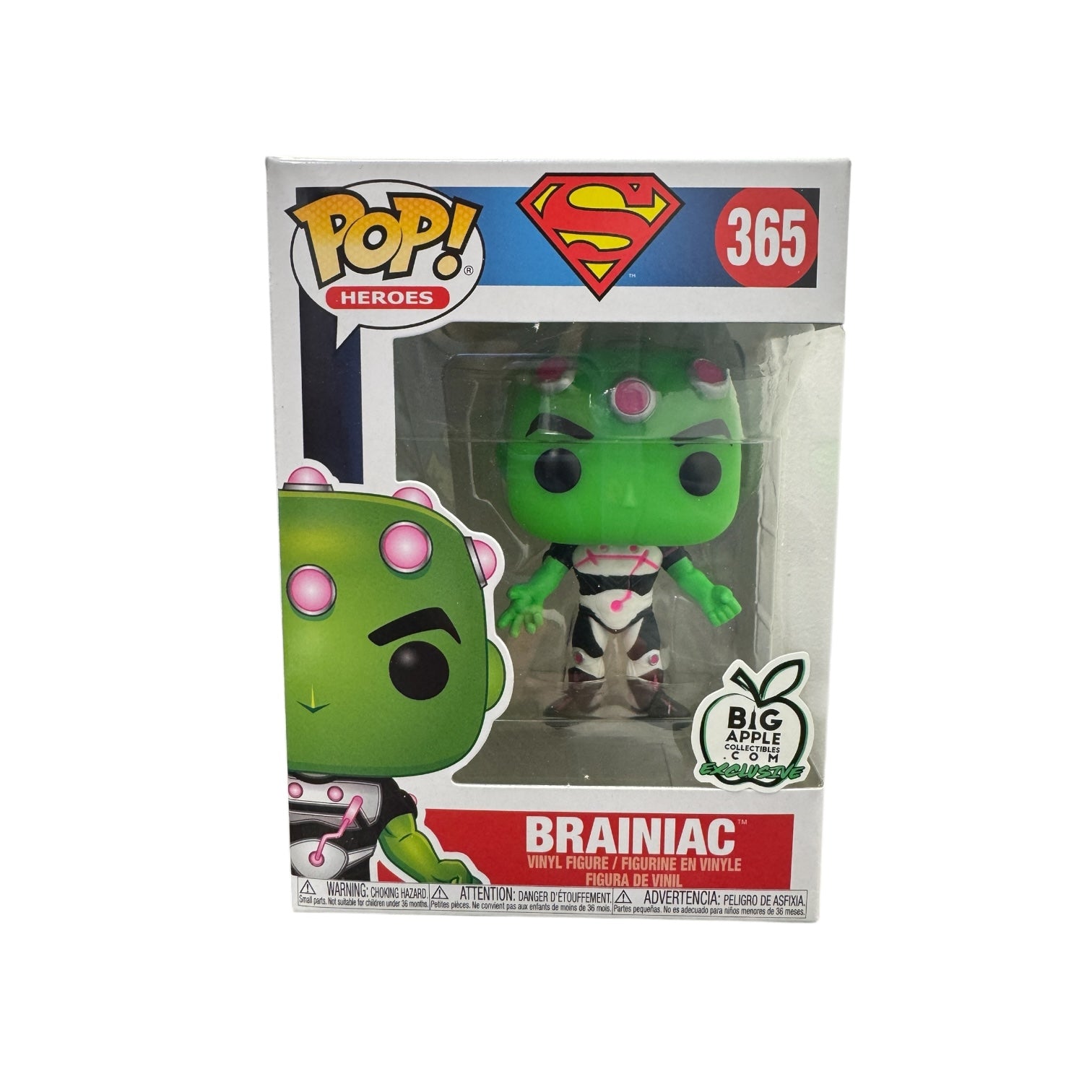 Brainiac | Funko | Superman | Pop! Heroes | Big Apple Collectibles ...