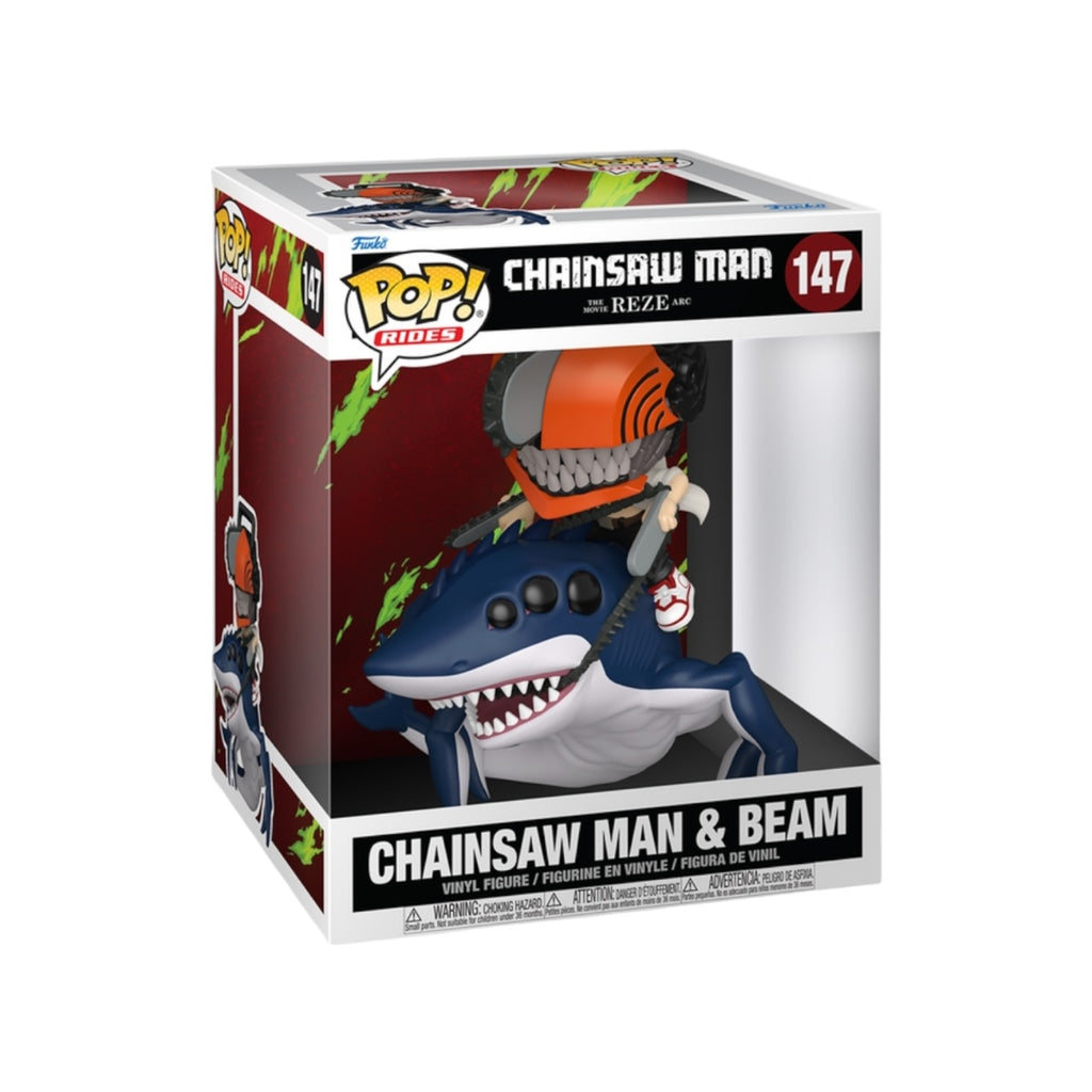Chainsaw Man and Beam | Funko Pop | Collectibles | Chainsaw Man
