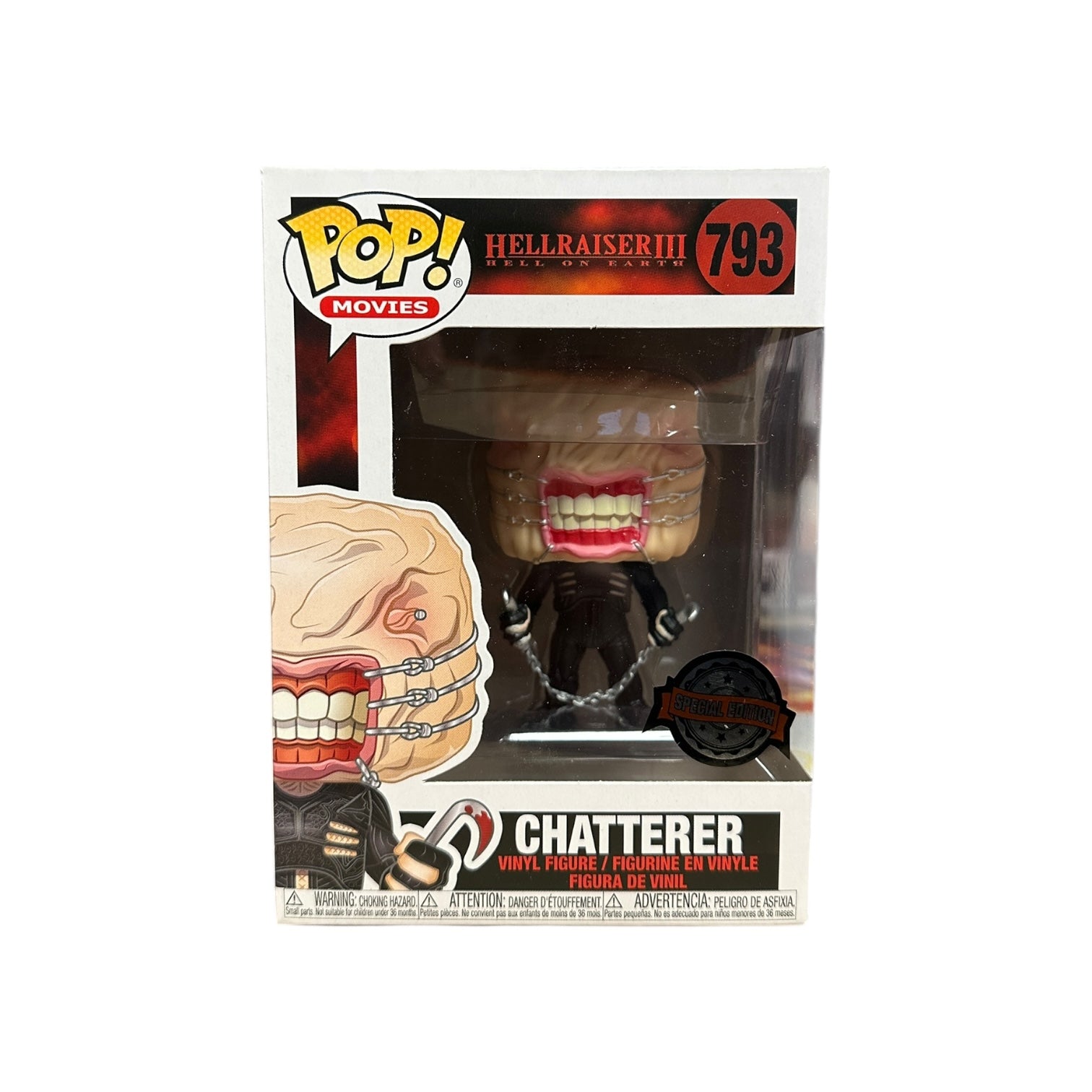 Chatterer | Funko Pop! | Hellraiser III: Hell on Earth | Movies ...