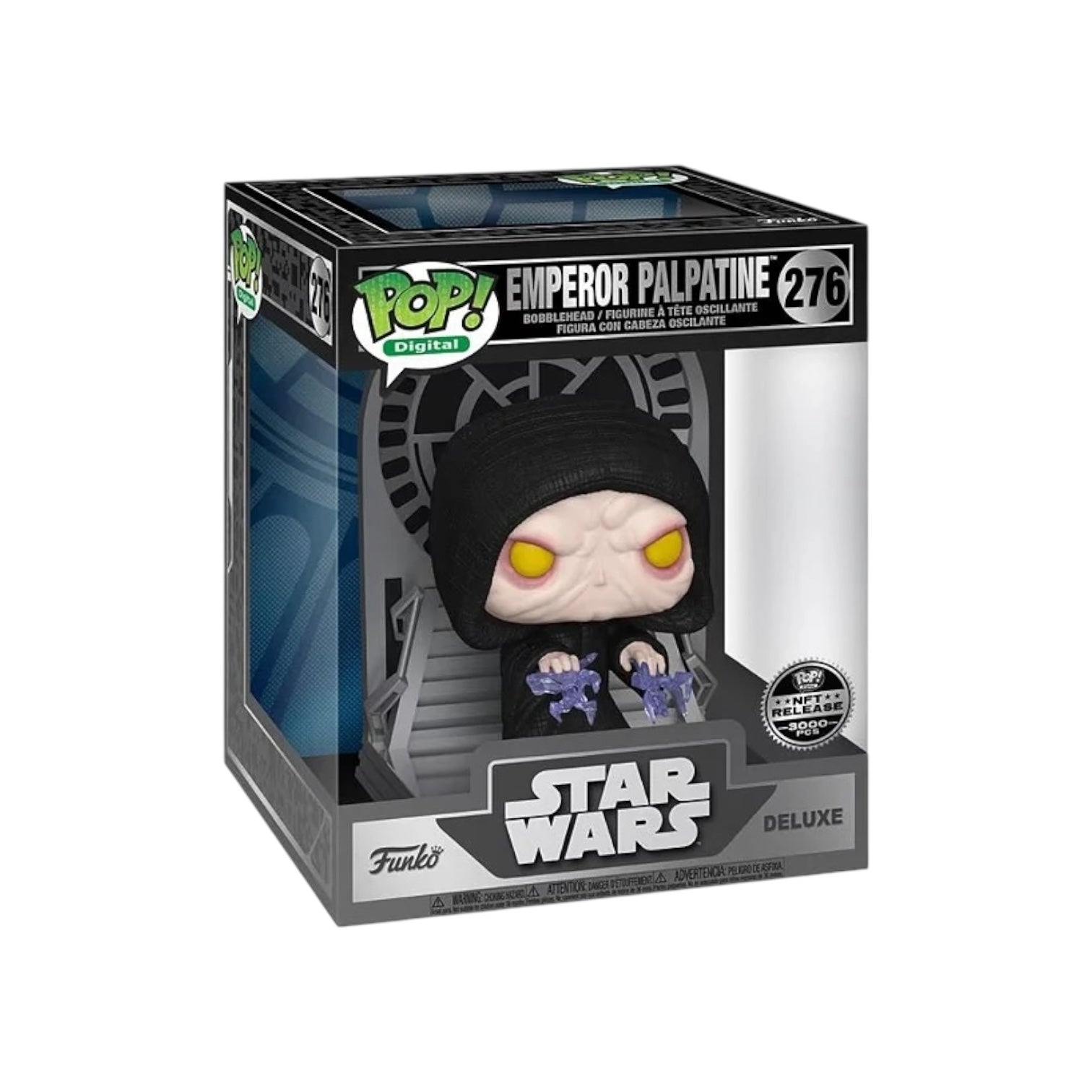 Emperor Palpatine | Deluxe Funko Pop | Star Wars | NFT Release ...