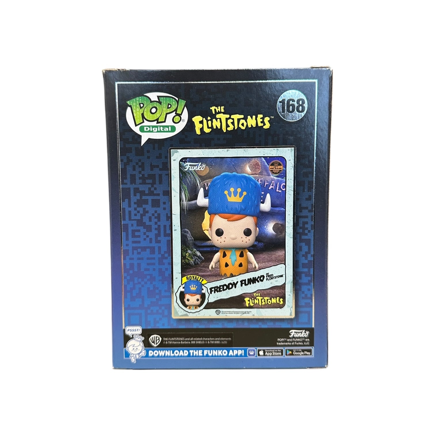 Freddy Funko as Fred Flintstone | Funko Pop! | The Flintstones | NFT ...