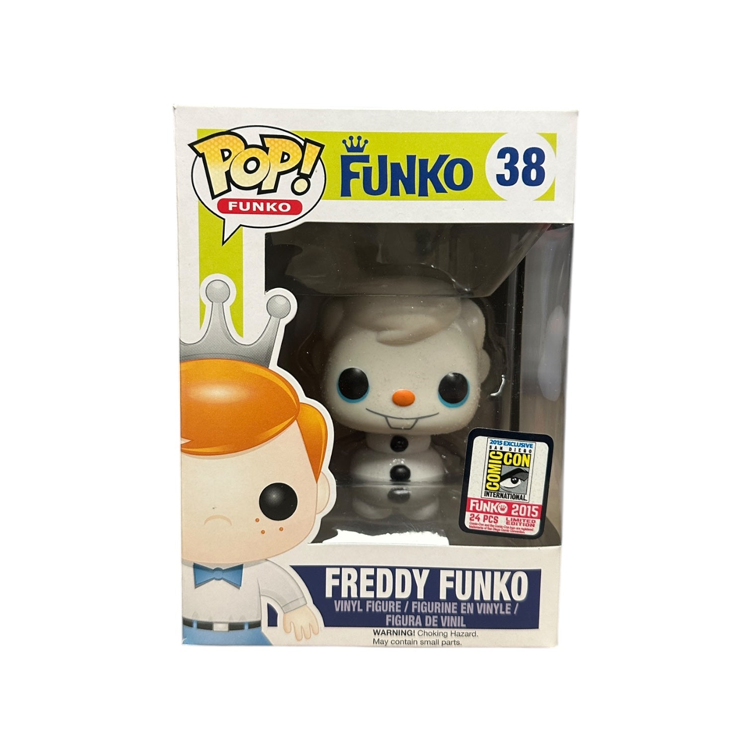 Freddy Funko as Olaf (Glitter) | Funko Pop | Frozen | Disney | SDCC ...