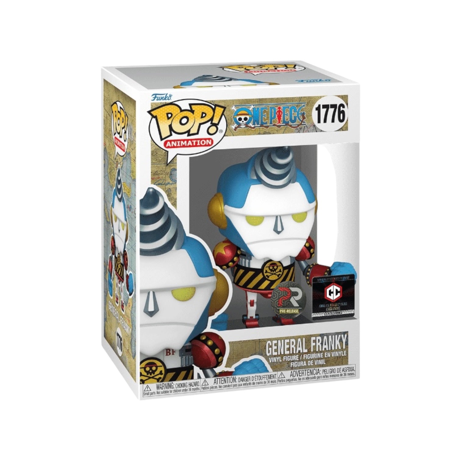 General Franky | Funko Pop | One Piece | Chalice Collectibles Pre ...