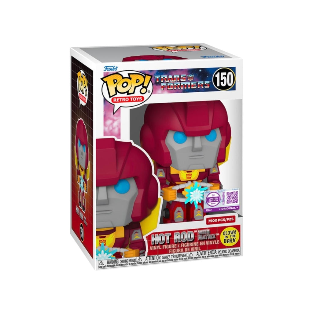 Hot-Rod with Matrix (Glows in the Dark) | Funko Pop! | Transformers ...