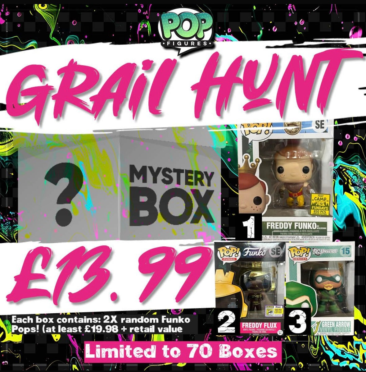 Mystery Boxes | Free Postage | Funko