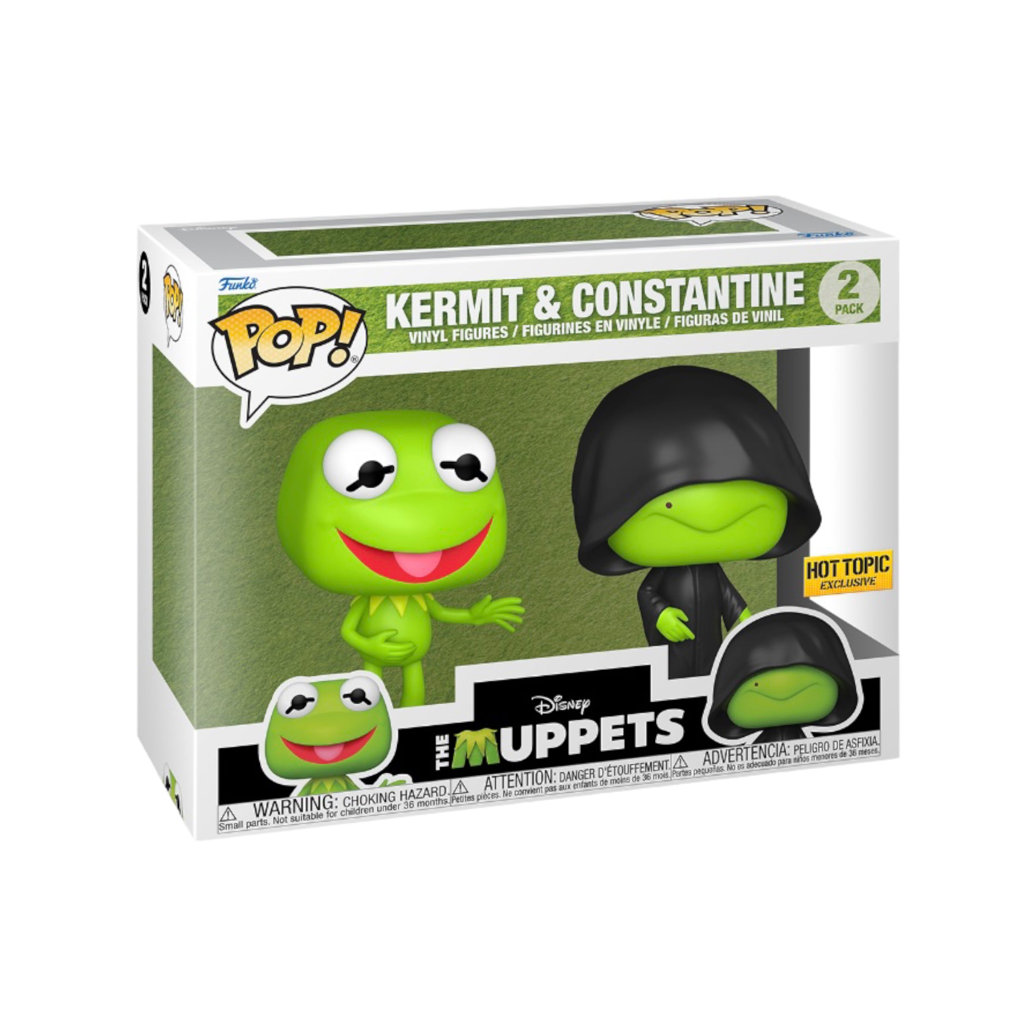 Kermit & Constantine 2 Pack | The Muppets | Hot Topic | Collectible