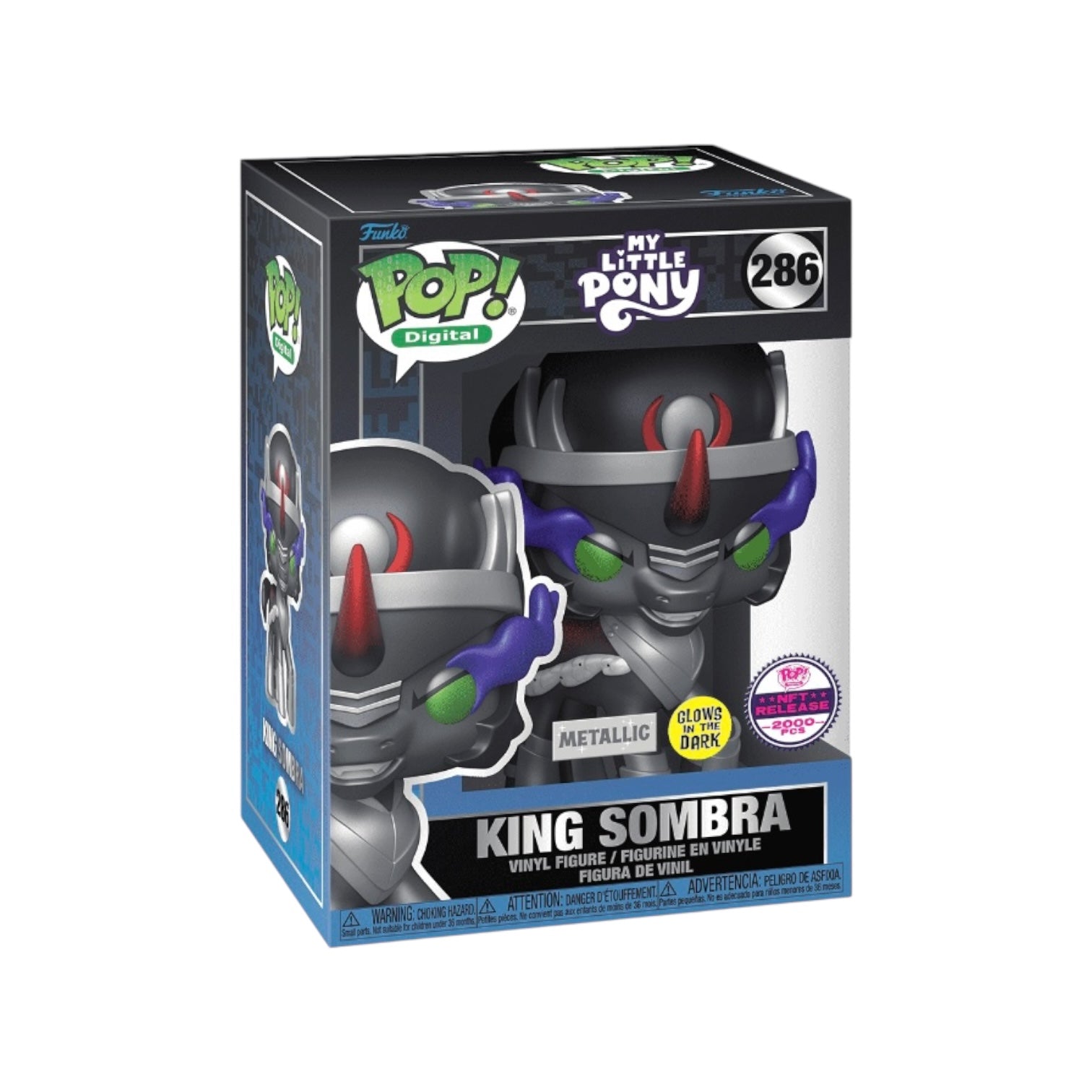 King Sombra (Metallic/Glows in the Dark) | Funko Pop | My Little Pony ...