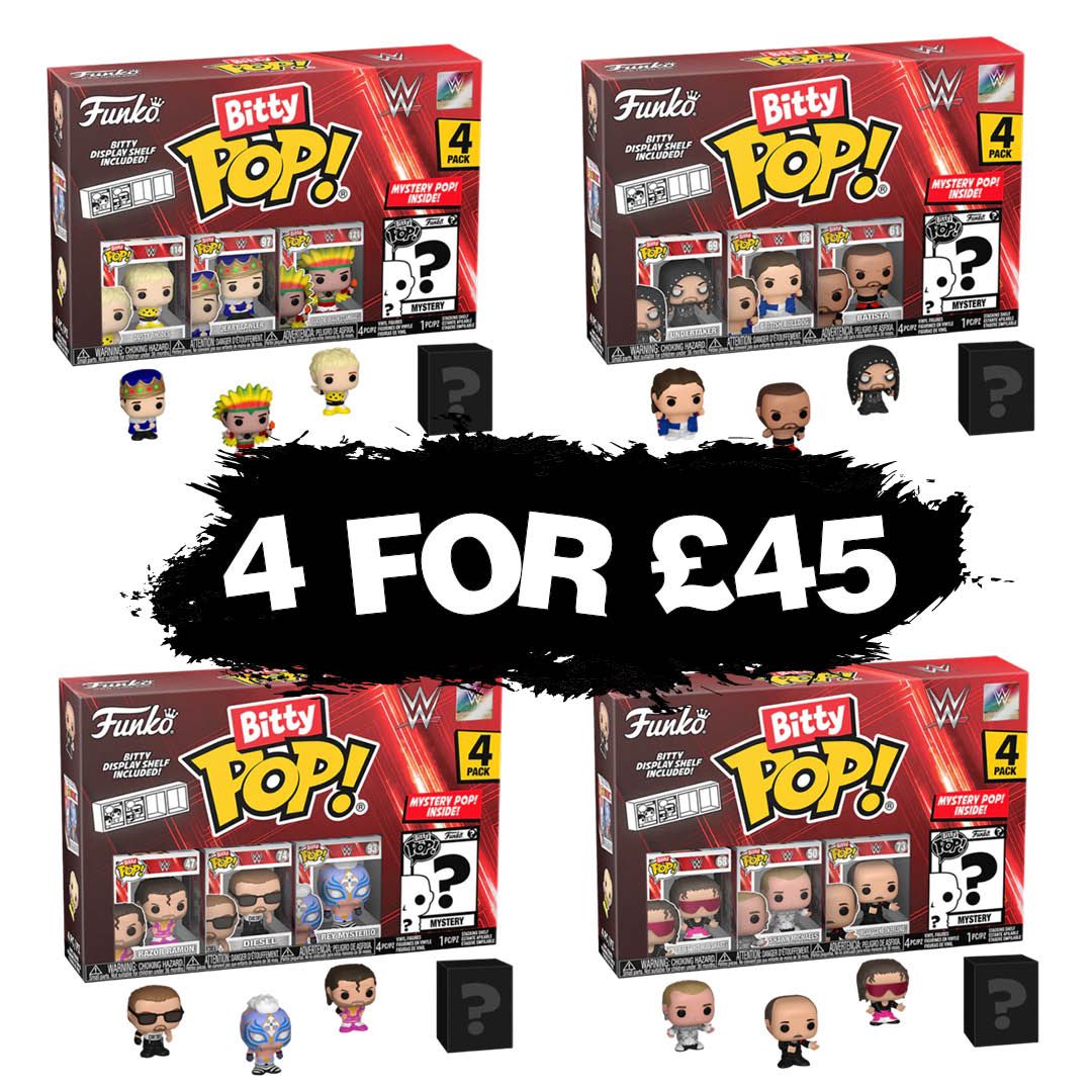 WWE | Funko | Funko Bitty Pops | Collectibles