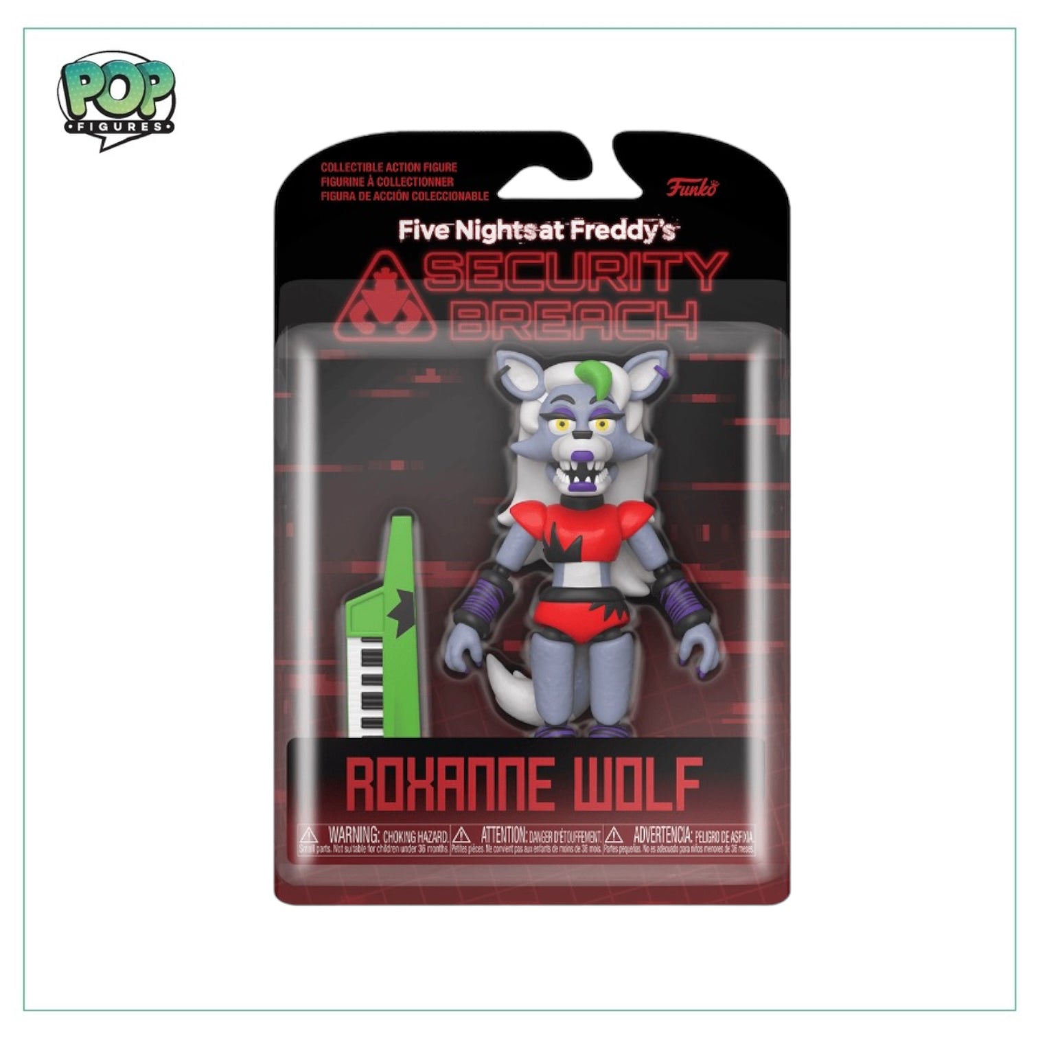 Roxanne Wolf Funko Action Figure - Five Nights at Freddy's - Security