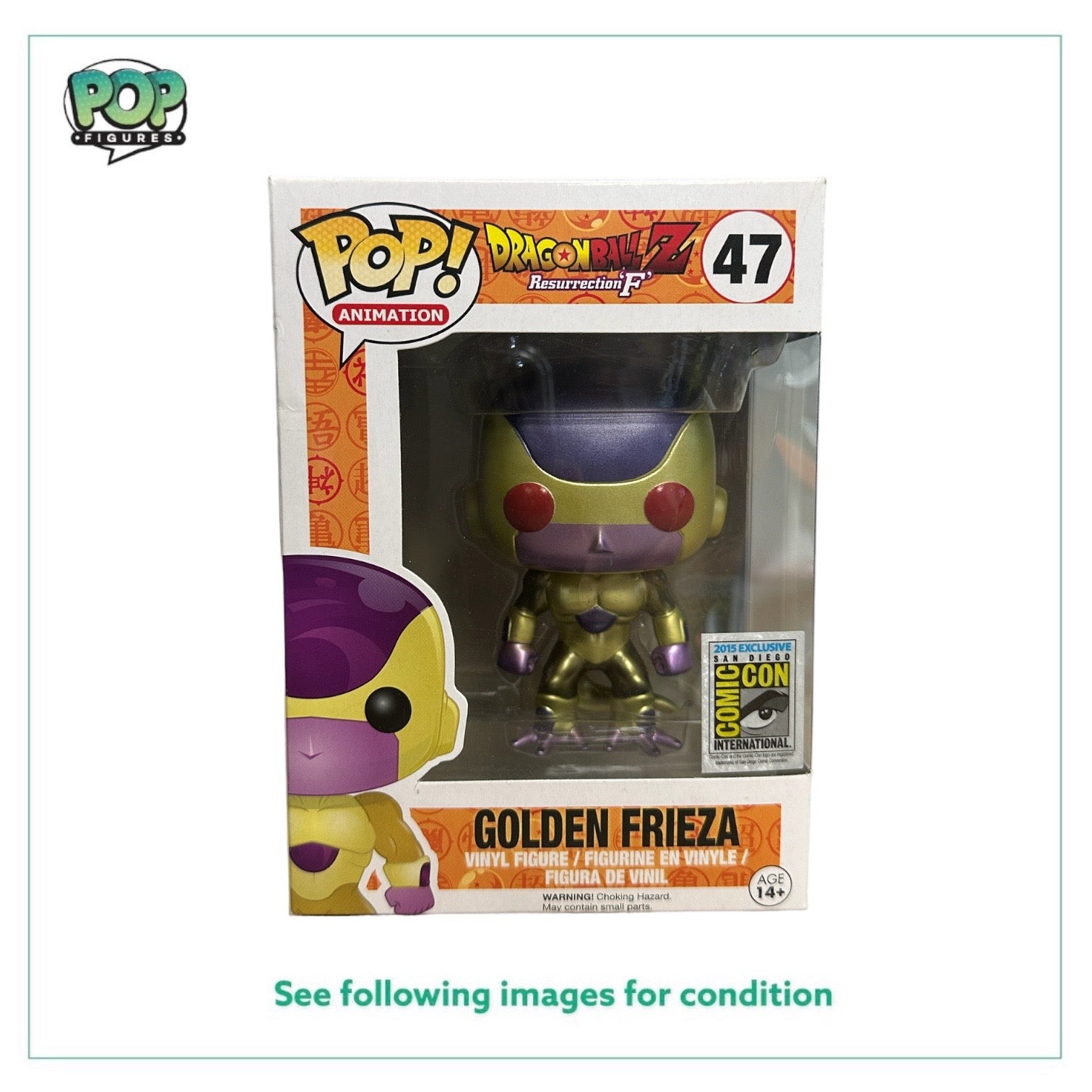 Golden Frieza #47 (Red Eyes) Funko Pop! - Dragon Ball Z Resurrection