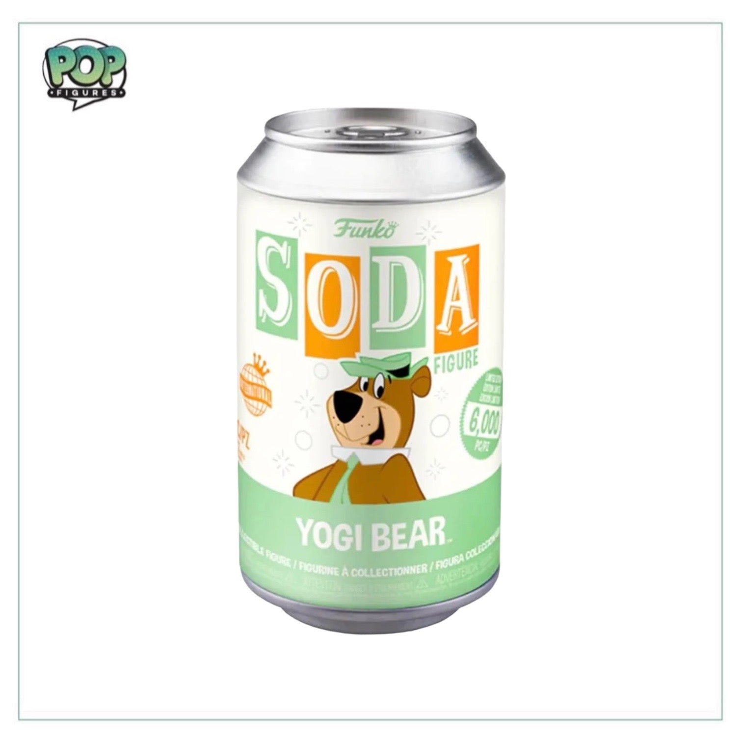 Yogi Bear Funko Soda Vinyl Figure! - Hanna-Barbera - International LE6