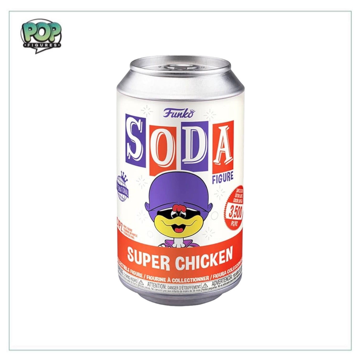 Super Chicken | Funko | Animation | Collectibles |Soda