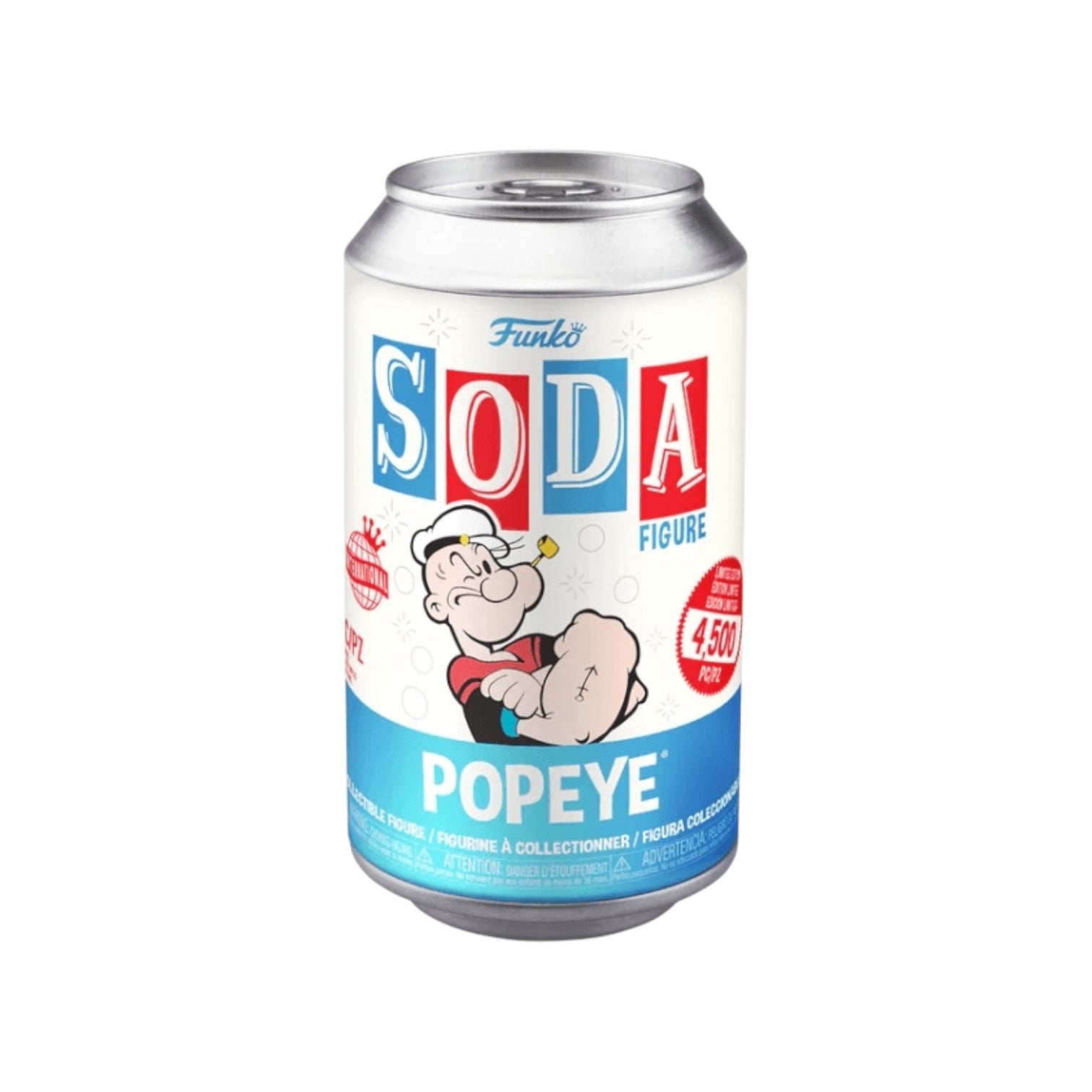Popeye with Twisted Arm Chase | Funko Soda Vinyl Figure | Popeye ...
