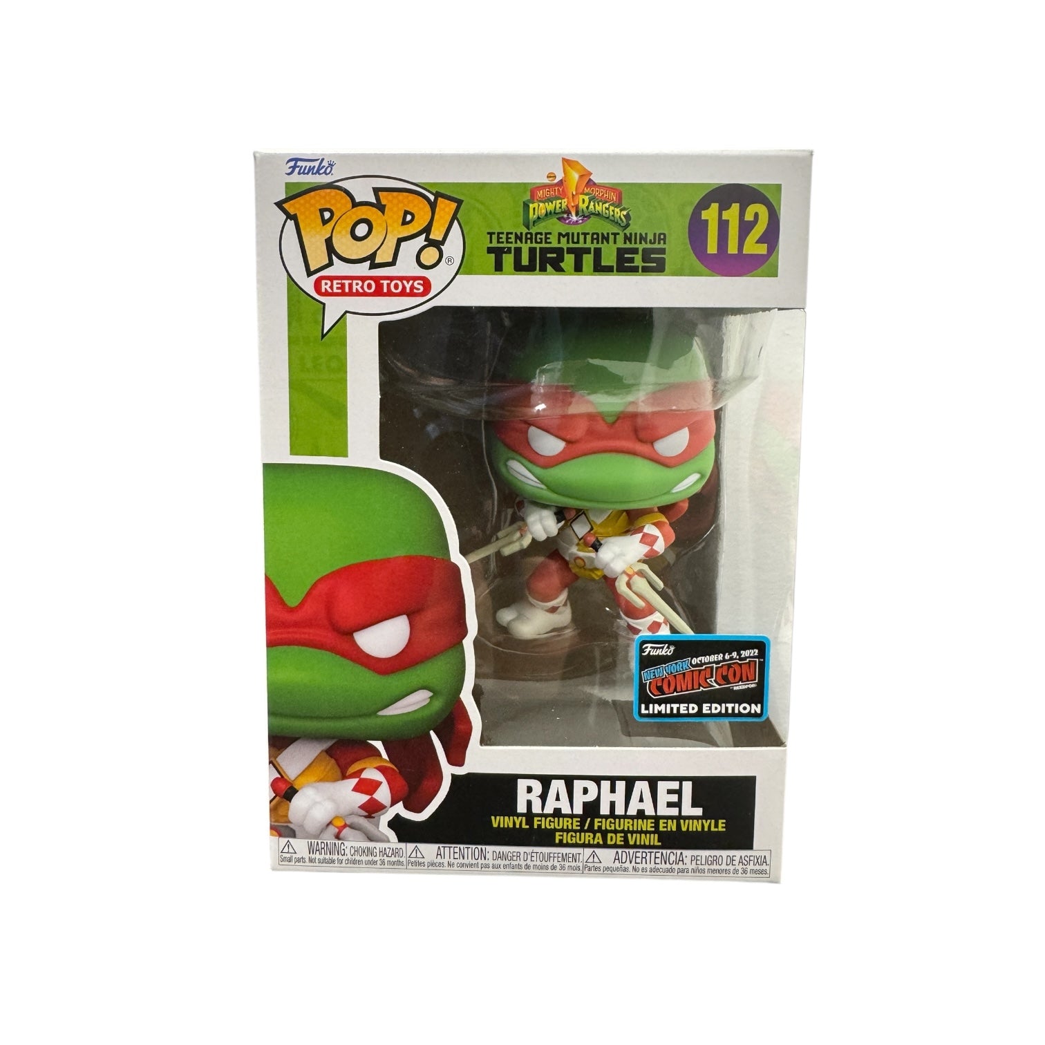 Raphael | Funko | Mighty Morphin Power Rangers x Teenage Mutant Ninja ...