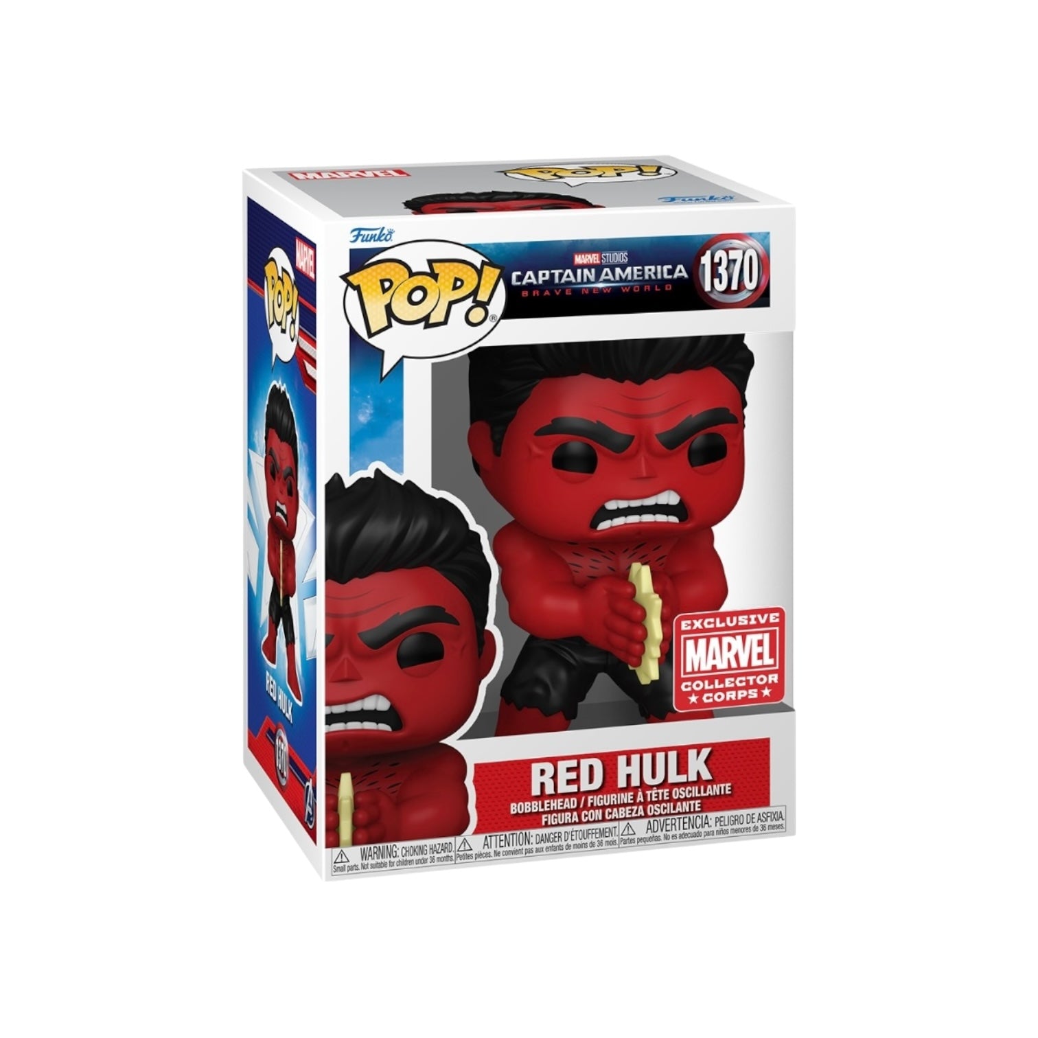 Red Hulk | Funko Pop | Captain America: Brave New World | Marvel ...