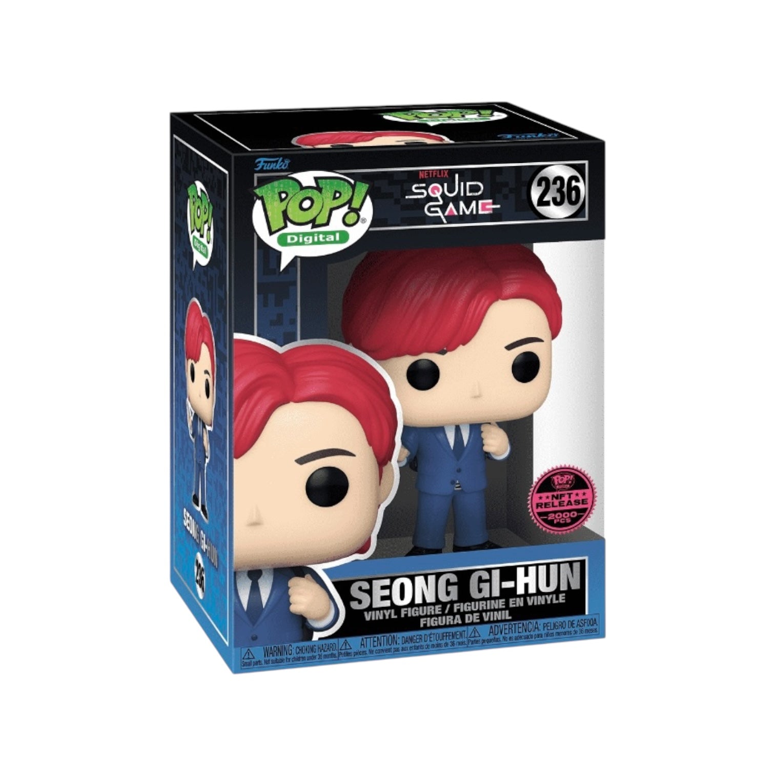 Seong Gi-Hun | Funko Pop | Squid Game | Television | NFT Release ...
