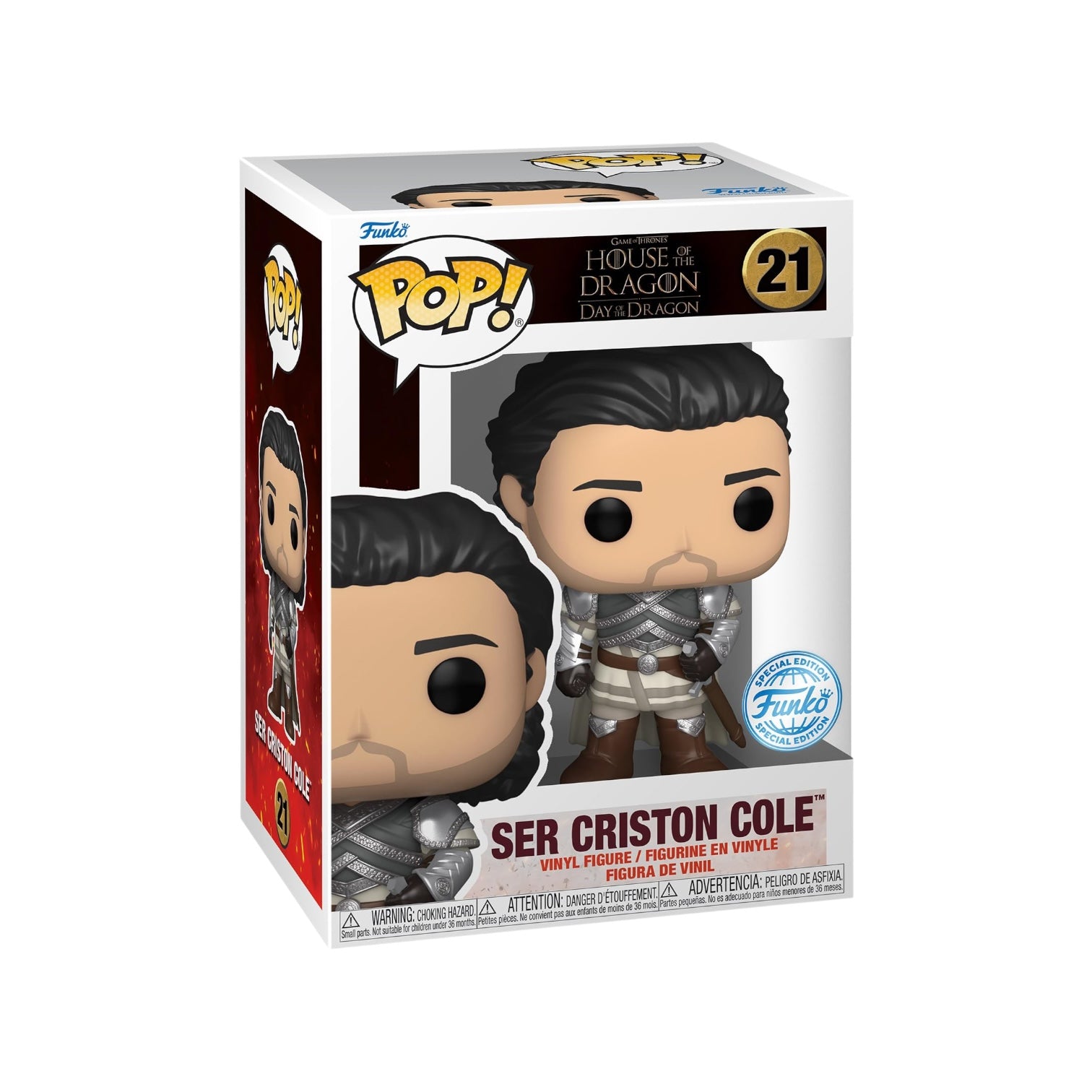Ser Criston Cole | Funko Pop | House of The Dragon | Special Edition ...