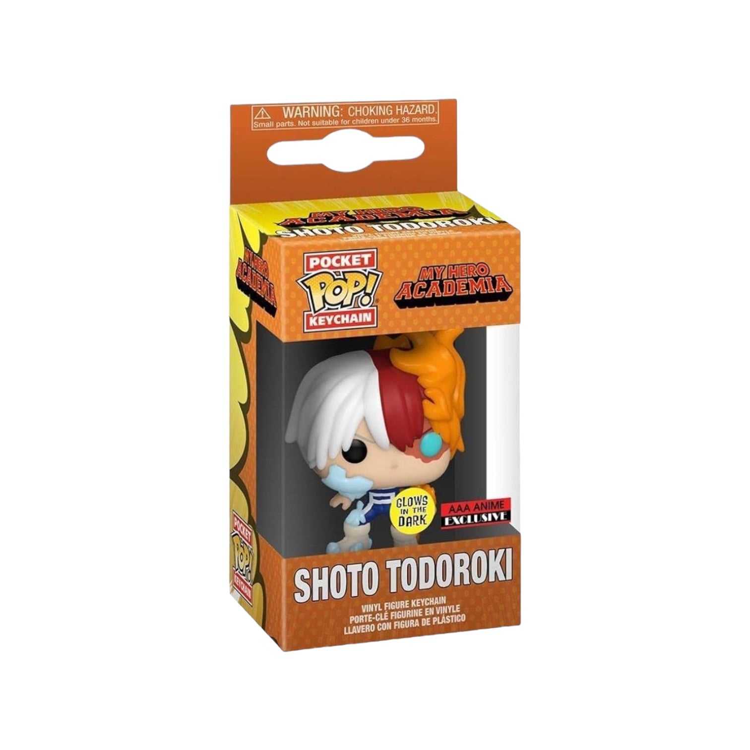 Shoto Todoroki (Glows in the Dark) | Funko Pocket Pop! Keychain | My ...