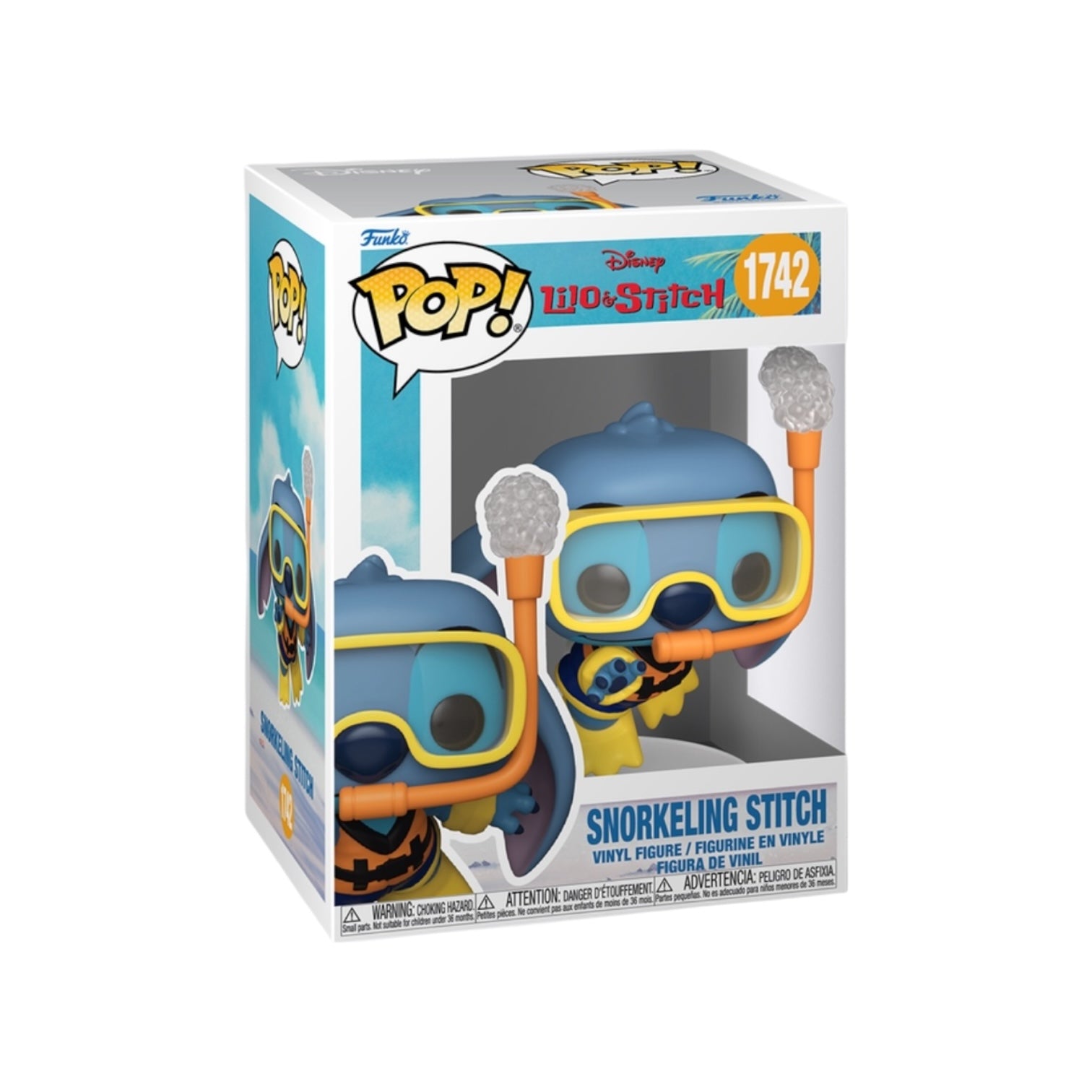 Snorkeling Stitch | Funko Pop | Collectibles | Lilo and Stitch