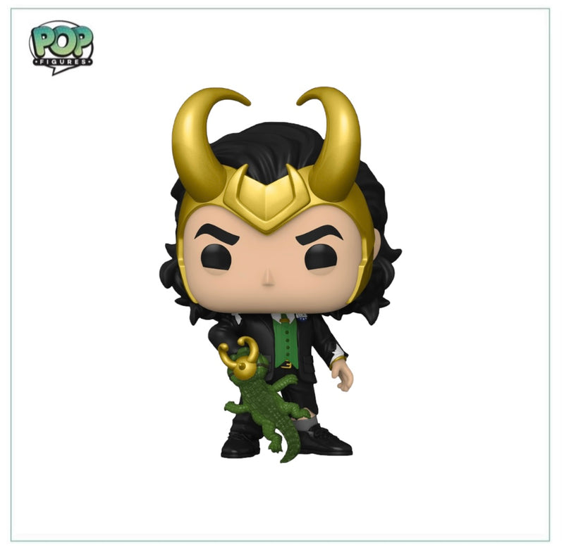 President Loki #1066 (w/ Alligator Loki) Funko Pop! - Loki - CCXP 2022