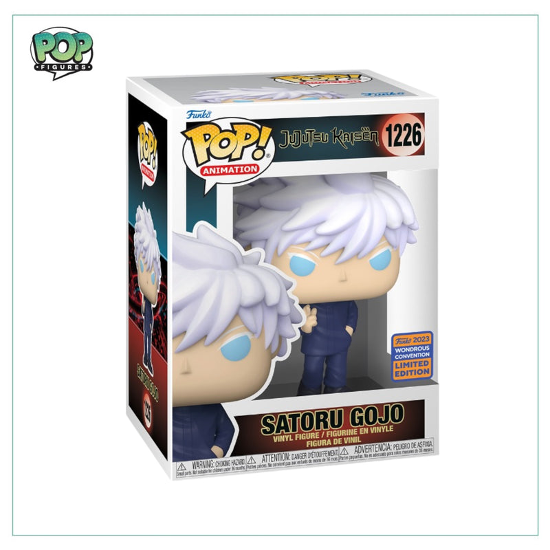 Satoru Gojo #1226 Funko Pop! - Jujutsu Kaisen - 2023 Wondrous Conventi