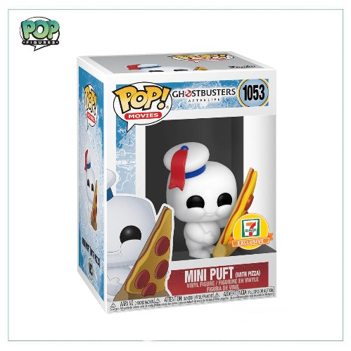 Mini Puft (With Pizza) #1053 Funko Pop! Ghostbusters Afterlife - 7Elev