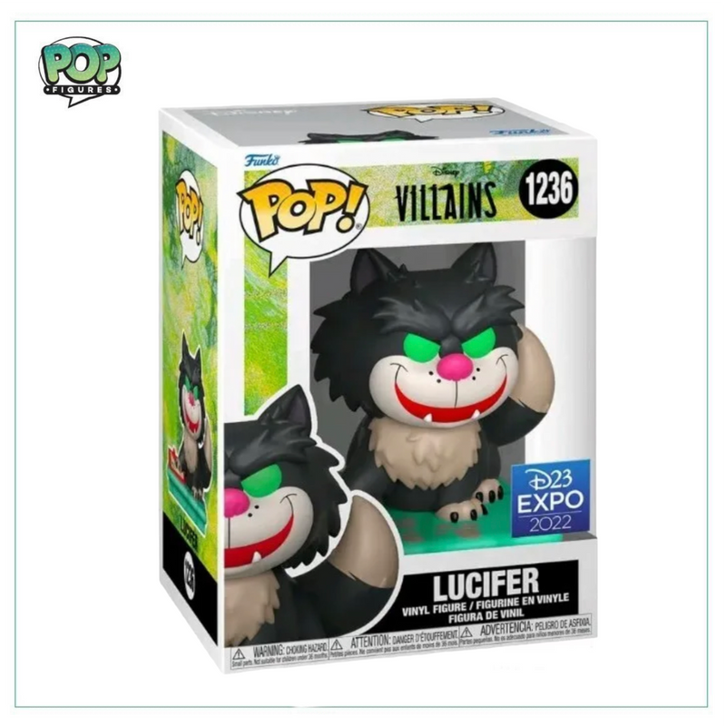 Lucifer #1236 Funko Pop! Disney Villains - 2022 D23 Expo Exclusive